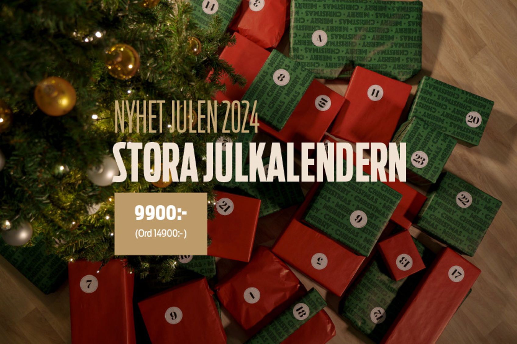 Julklappskalendern | New Wave Profile